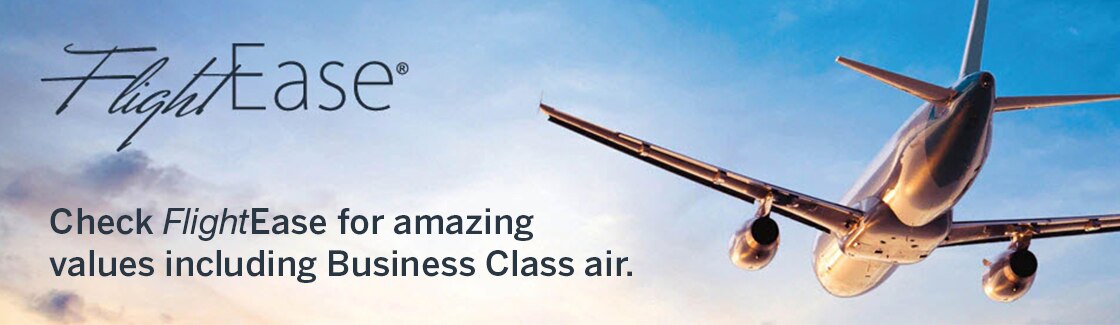 FlightEase® | Check FlightEase for amazing values including Business ...